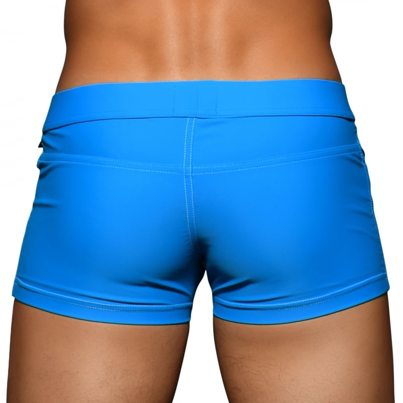 Andrew Christian Riviera Swim Trunks Turquoise Inderwear