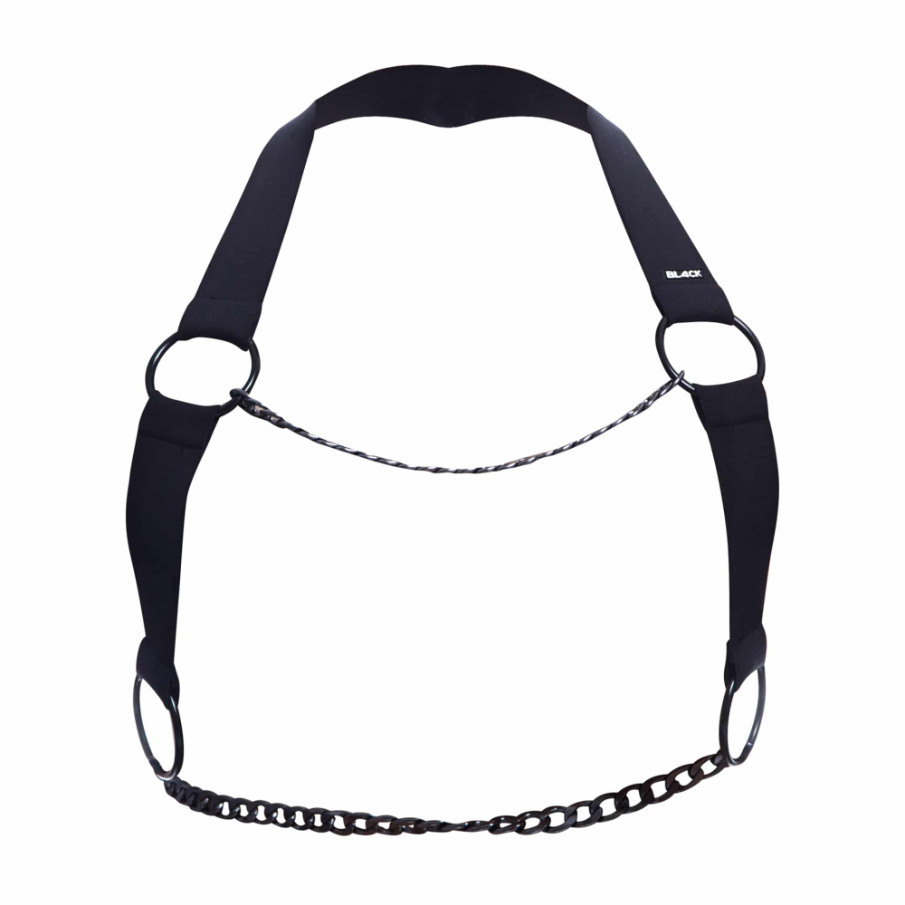 CUT4MEN Chain Harness - Black | INDERWEAR
